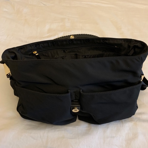 Tory Burch | Accessories | Tory Burch Diaper Baby Bag Black | Poshmark
